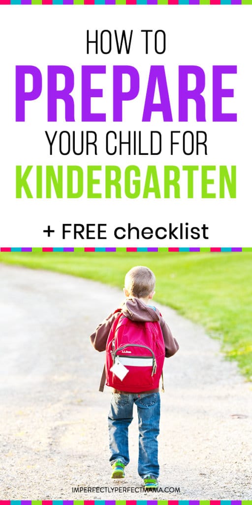 FREE Kindergarten Readiness Checklist + Tips to Prepare Your Child ...