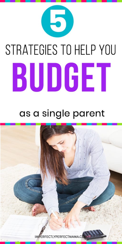5 Strategies to Help You Budget as a Single Parent - Imperfectly ...